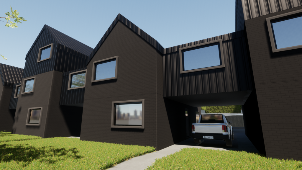 Concept Modular Housing Commune | Studio John Bridge